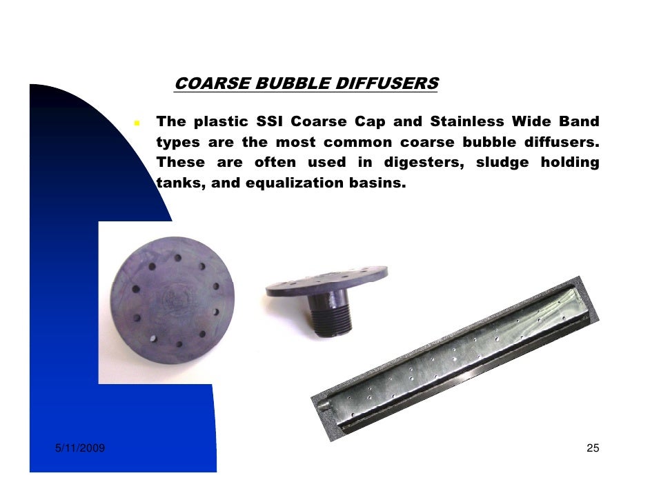 SSI Fine Bubble and Coarse Bubble Diffusers