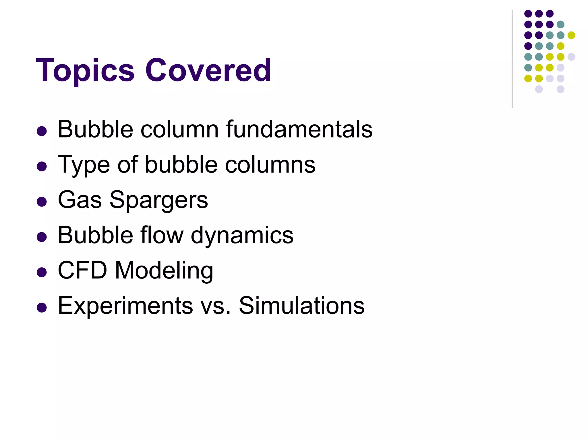 Bubble Column Reactors | PDF