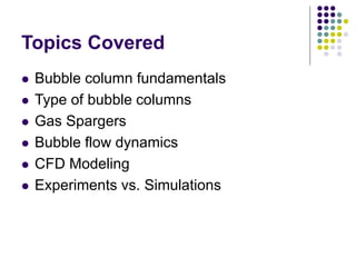 Bubble Column Reactors | PDF