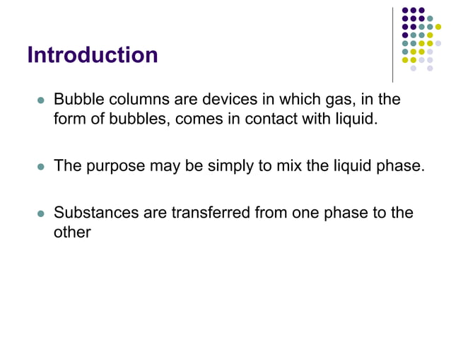 Bubble Column Reactors | PDF