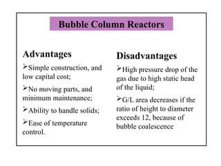 Bubble column and designing models with flow | PPTX | Chemistry | Science