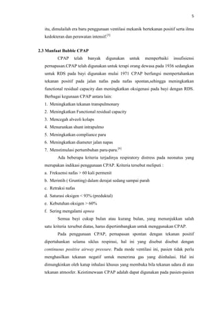 Bubble cpap | PDF
