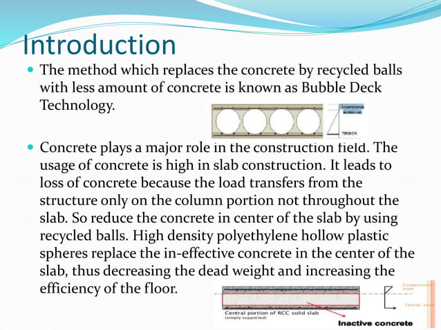 Bubble deck slab | PPTX | Civil Engineering Industry | Industries
