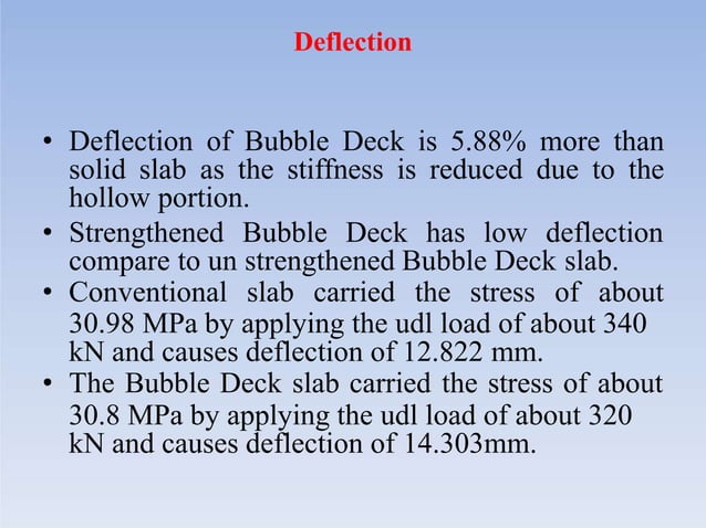 Bubble deck slab | PPT