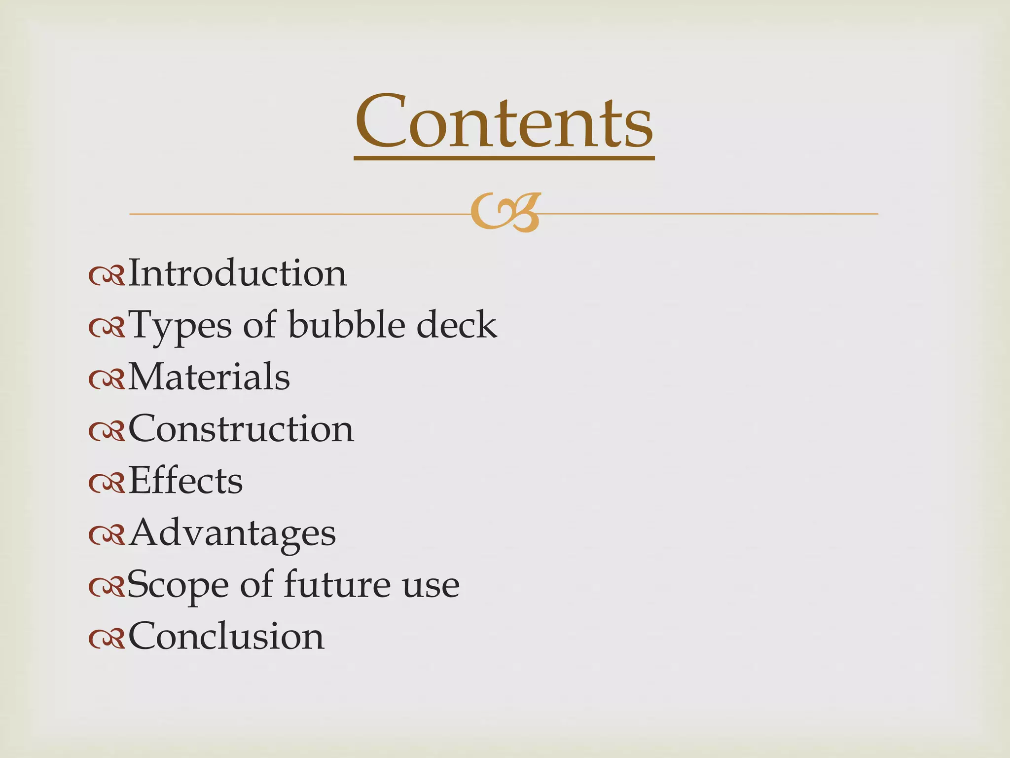 Bubble deck slab | PPTX