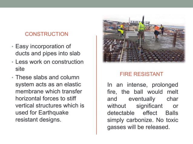 Bubble deck slab | PPT
