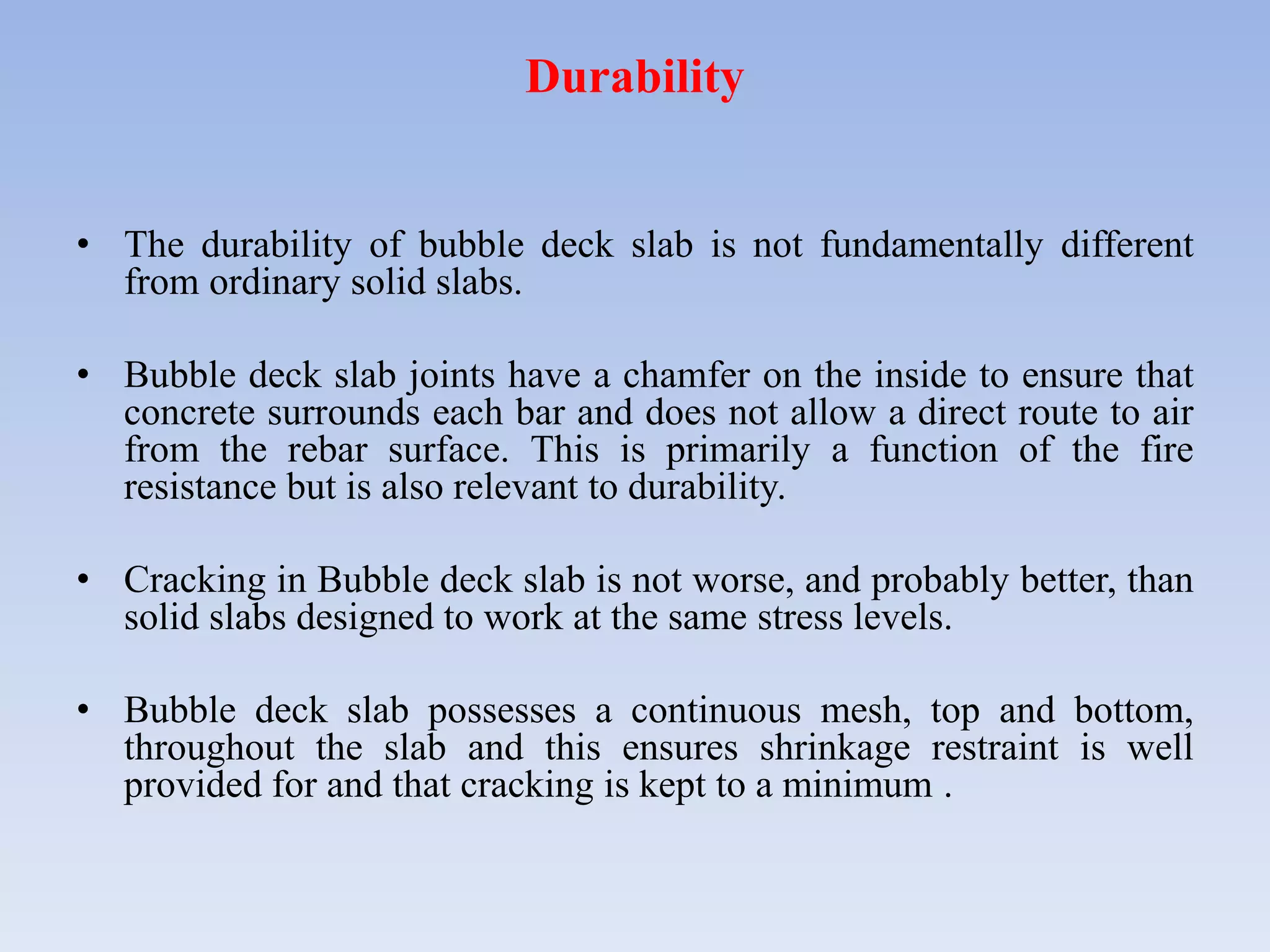 Bubble deck slab ppt | PPTX