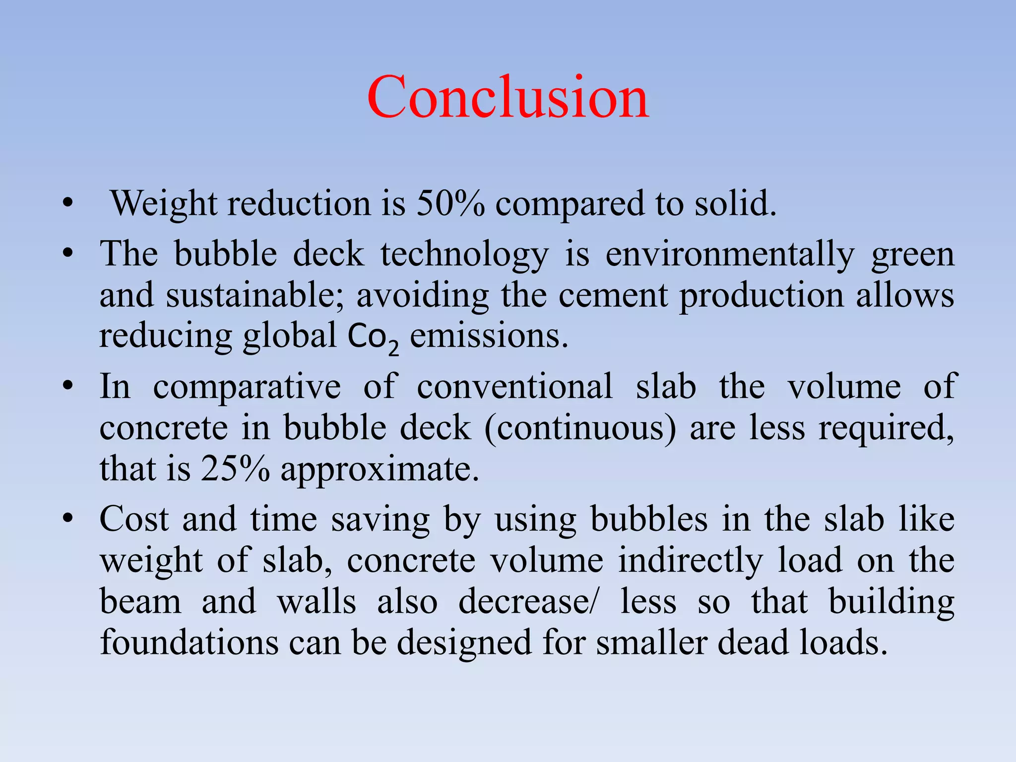 Bubble deck slab ppt | PPTX