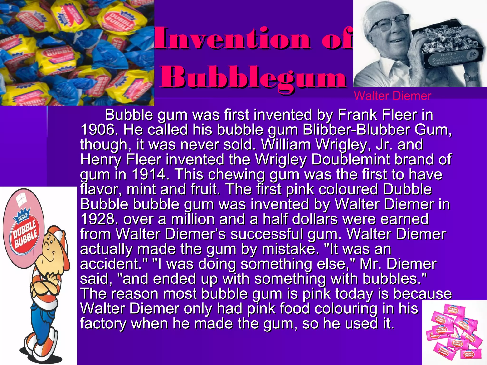 Bubble gum | PPT