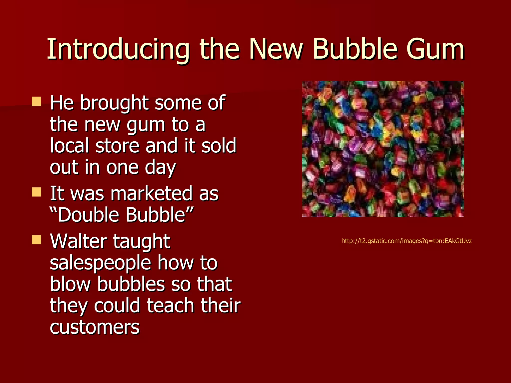 Bubble gum powerpoint | PPT