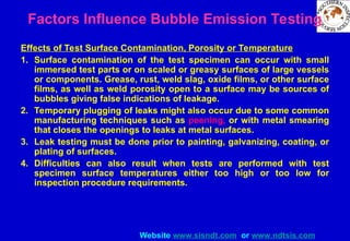 Principles of Bubble Emission Leak Testing.ppt