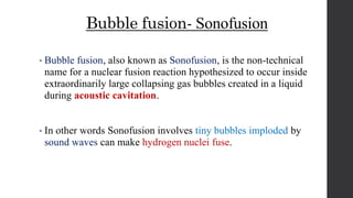 Bubble Power | PDF