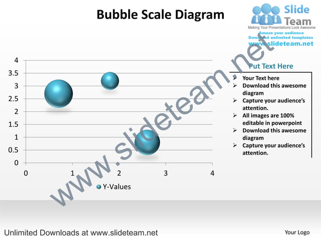 Bubble scale diagram powerpoint diagrame templates 0712 | PPT