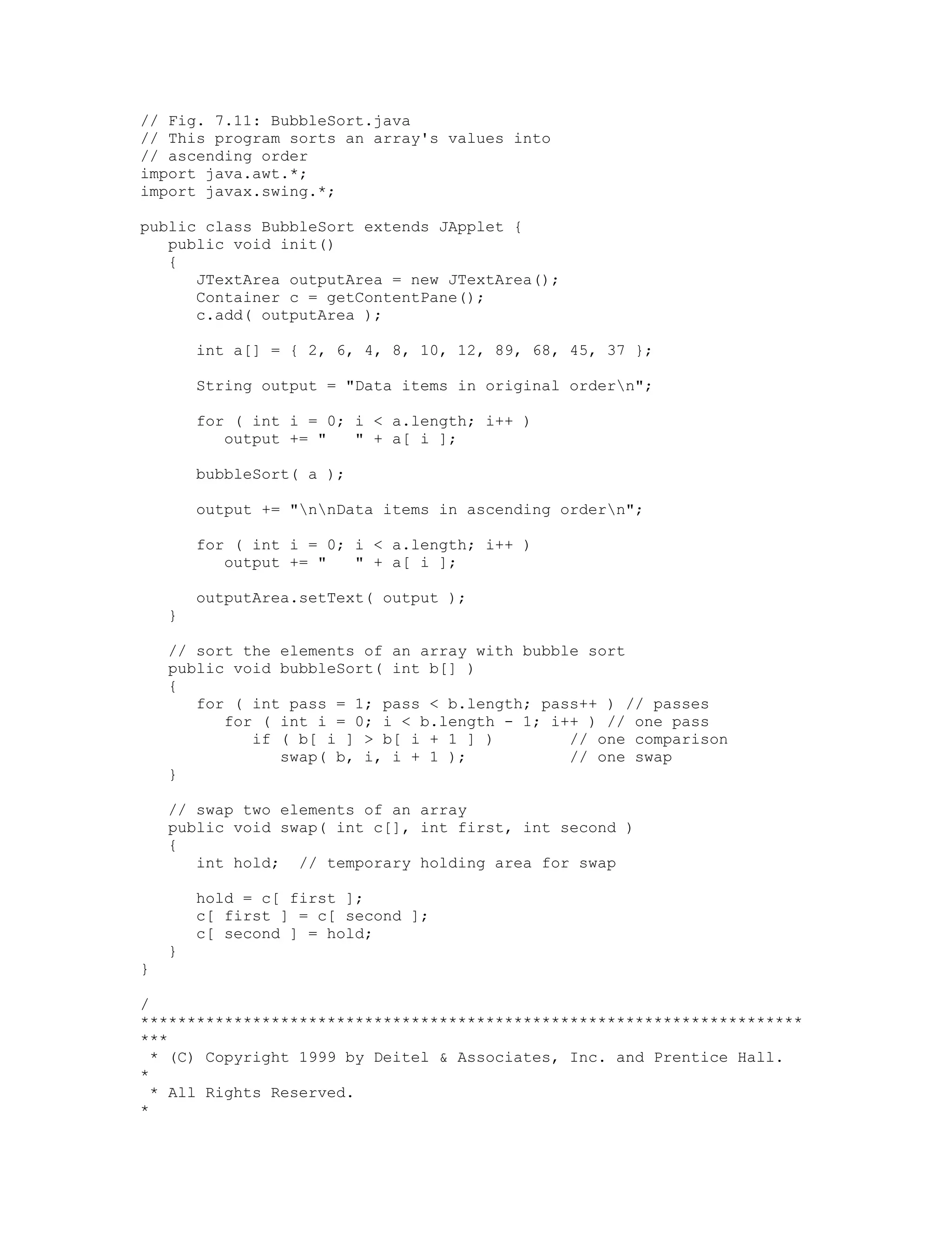 Bubble Sort Pdf 
