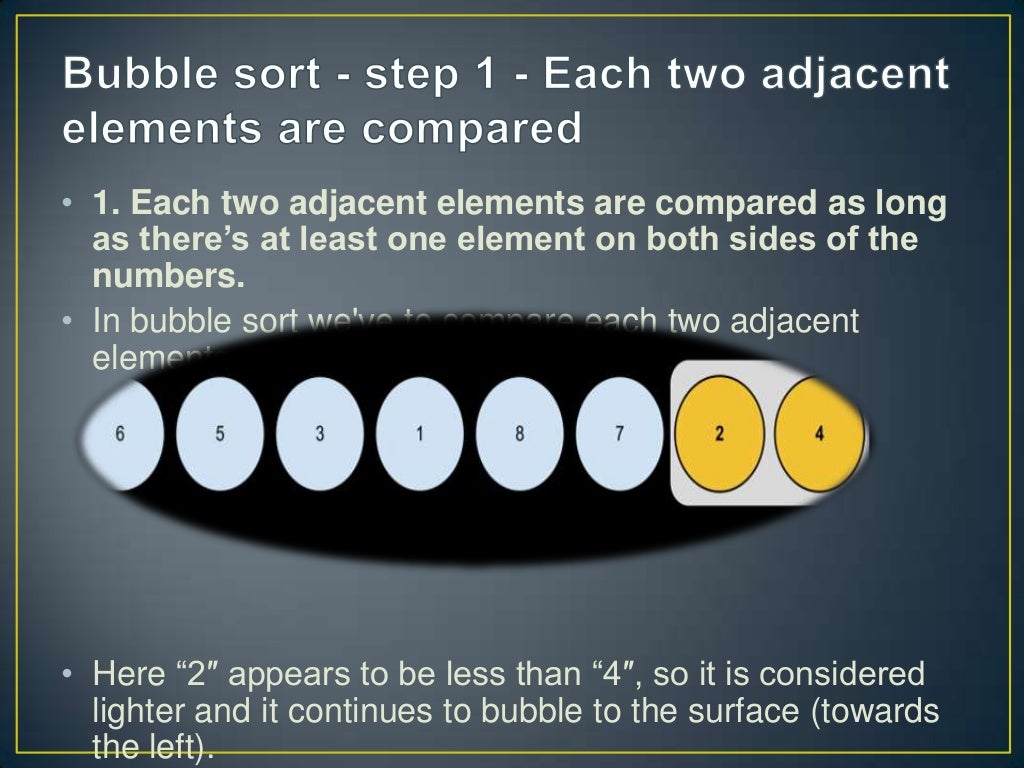 Bubble sort
