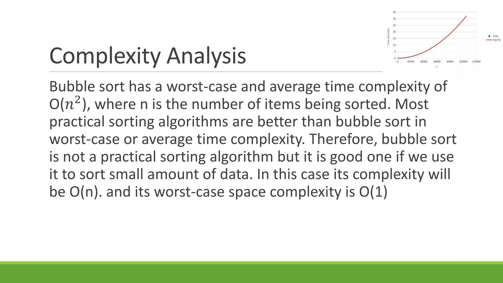 Bubble Sort Algorithm Presentation | PPTX | Computing | Technology ... Bubble Sort Algorithm Presentation | PPTX | Computing | Technology ...