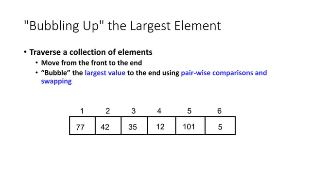 Bubble Sort.pptx | Technology & Computing