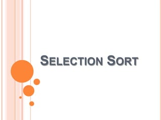 Sorting and Its Types | PPT
