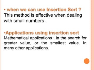 Sorting and Its Types | PPT