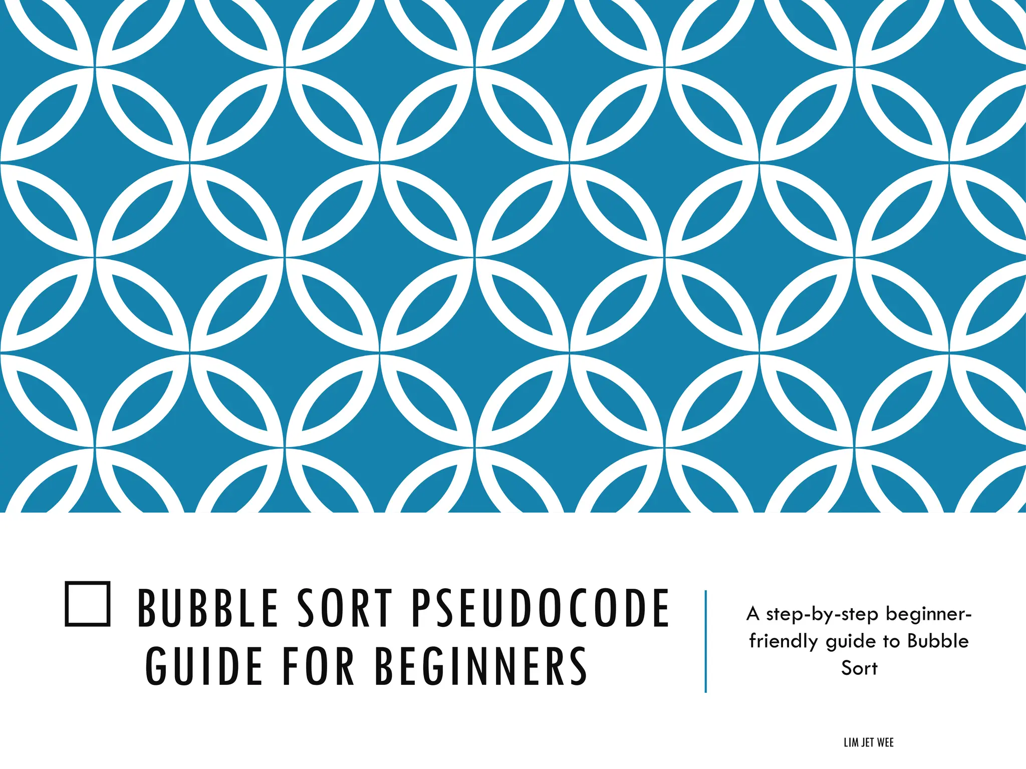 Bubble_Sort_Pseudocode_Guide_with_Shapes.pptx