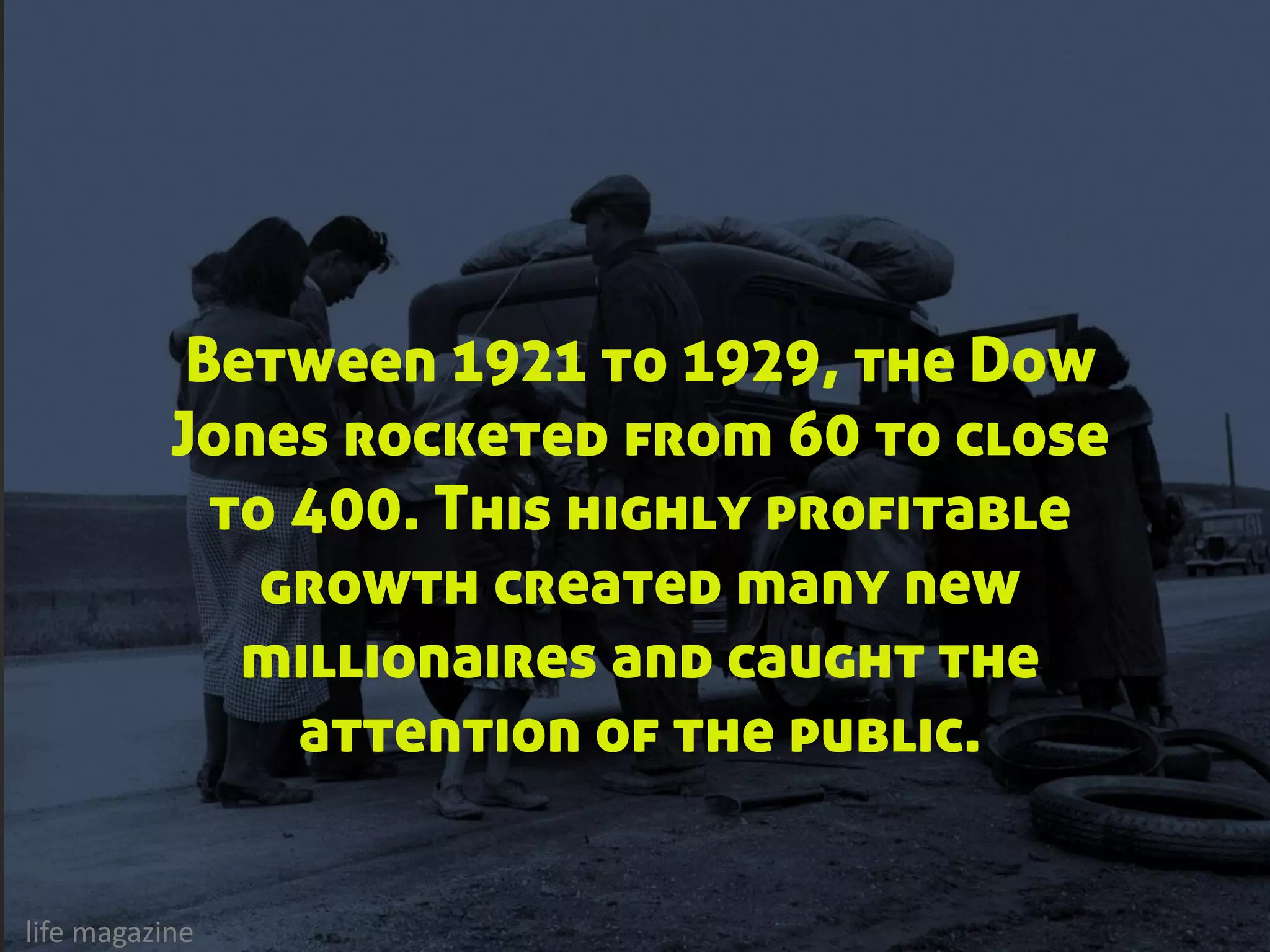 Bubble Spotting - The Great Wall Street Crash of 1929 | PDF