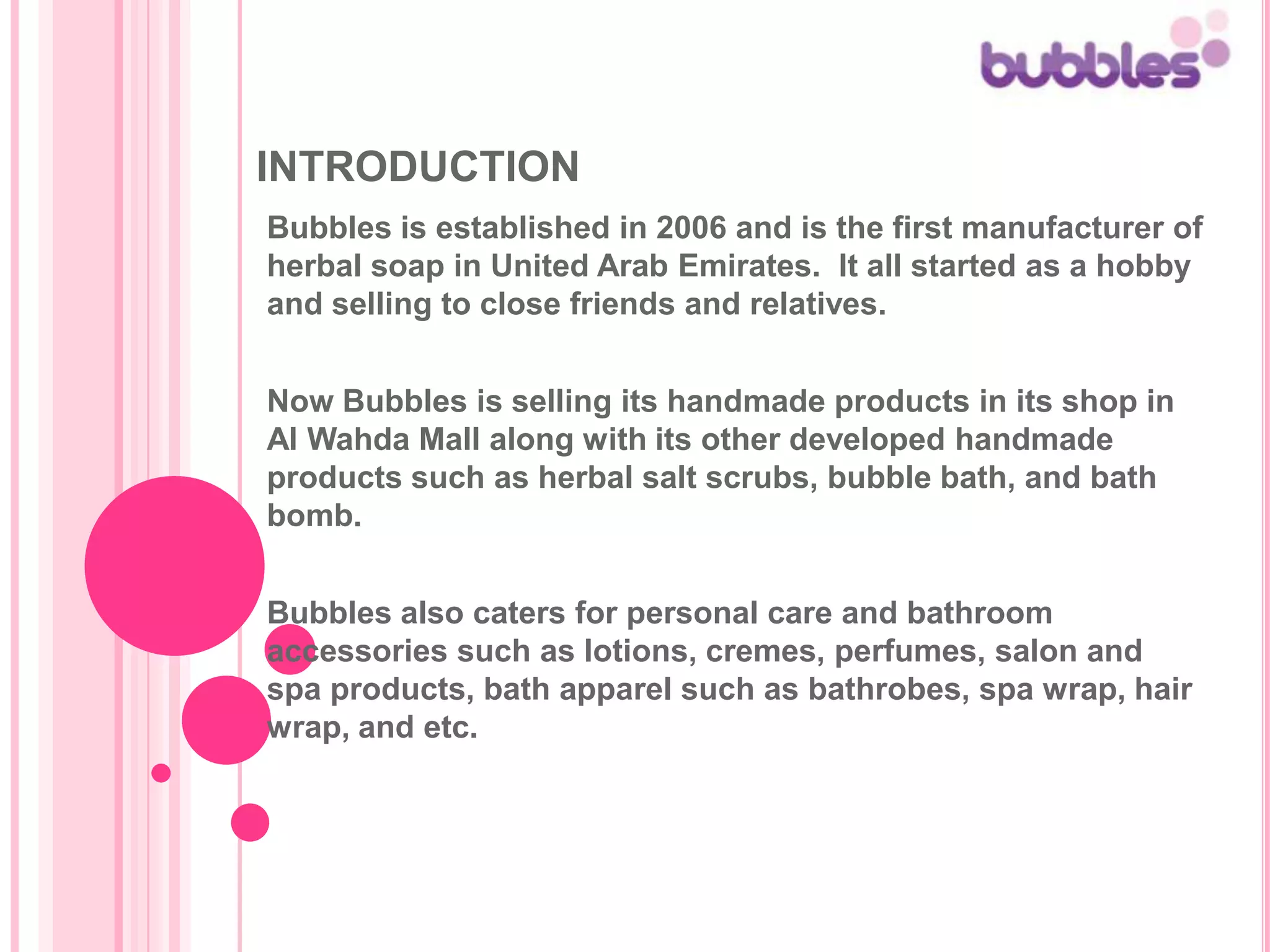 Bubbles Presentation | PPT