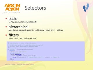 Bubbles & Trees with jQuery | PDF