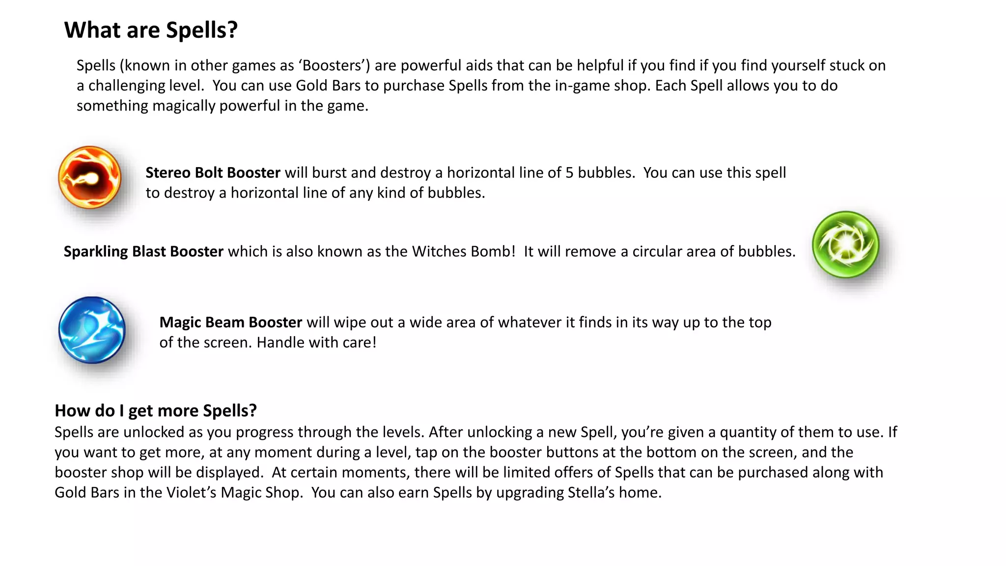Bubble Witch 3 guide for the beginner | PDF