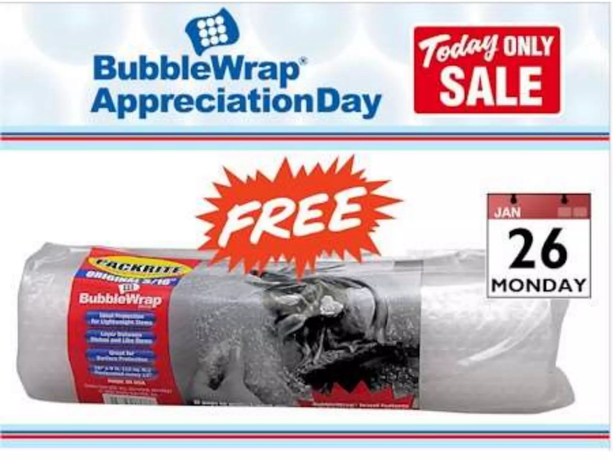 Bubble wrap appreciation day | PPTX