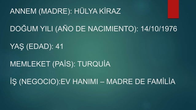 La familia - aile | PPTX