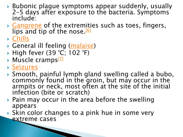 Bubonic plague | PPTX