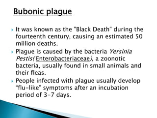 Black Plague Symptoms