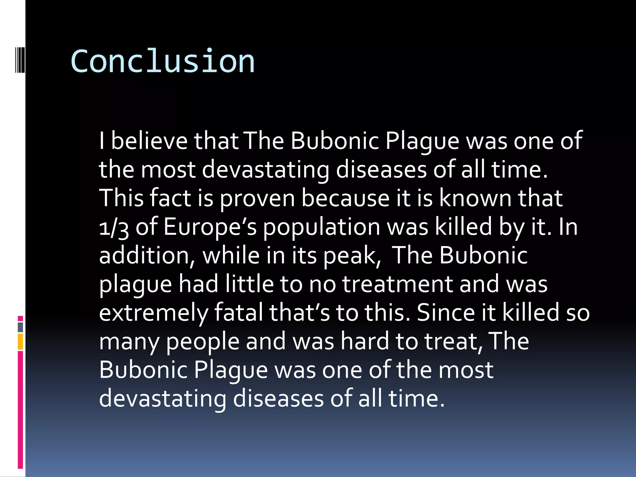 Bubonic plague | PPTX
