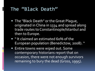 Bubonic plague | PPTX