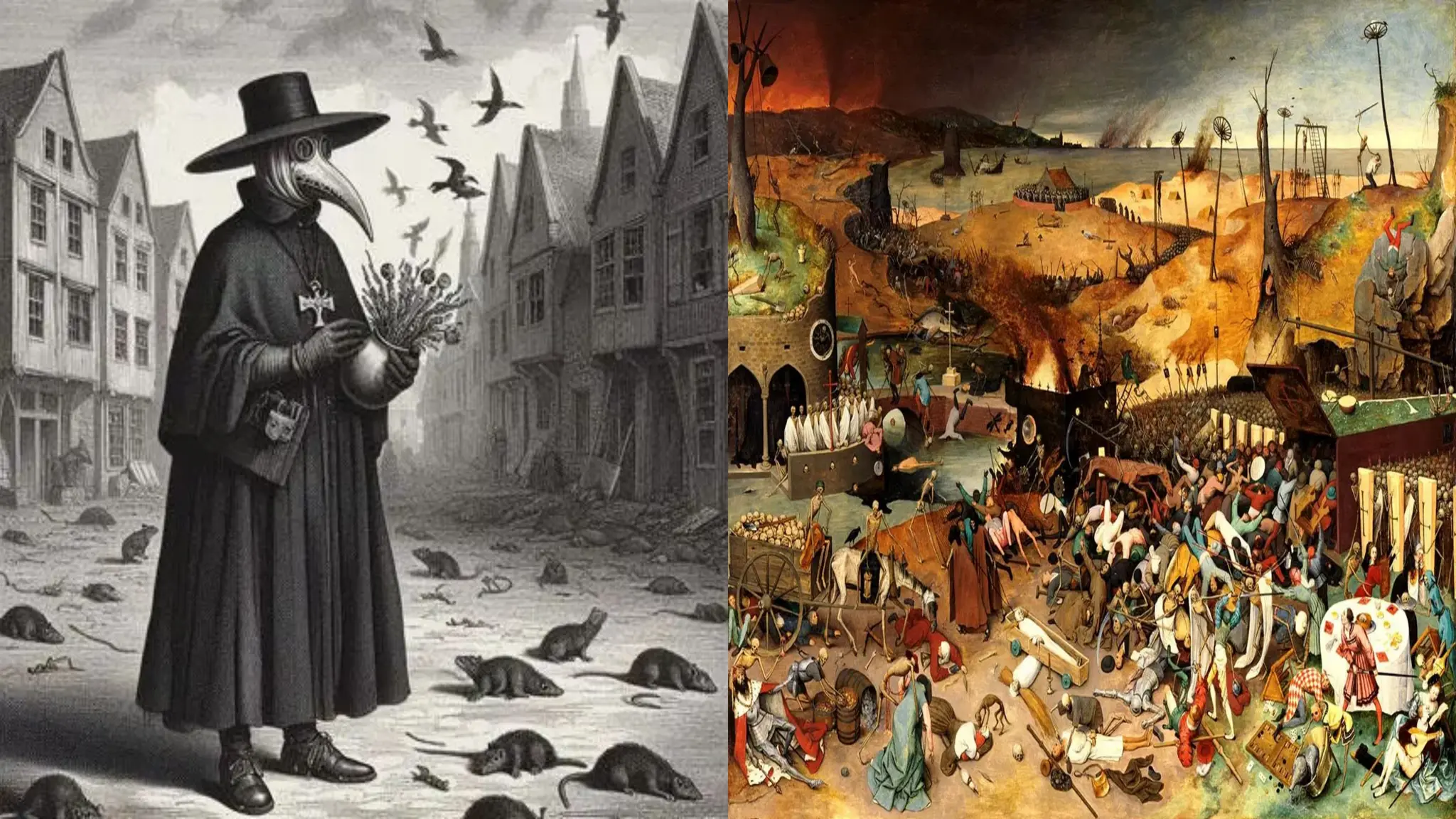 Bubonic Plague Presentation with Unique Template | PDF