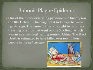 Bubonic plague | PPTX