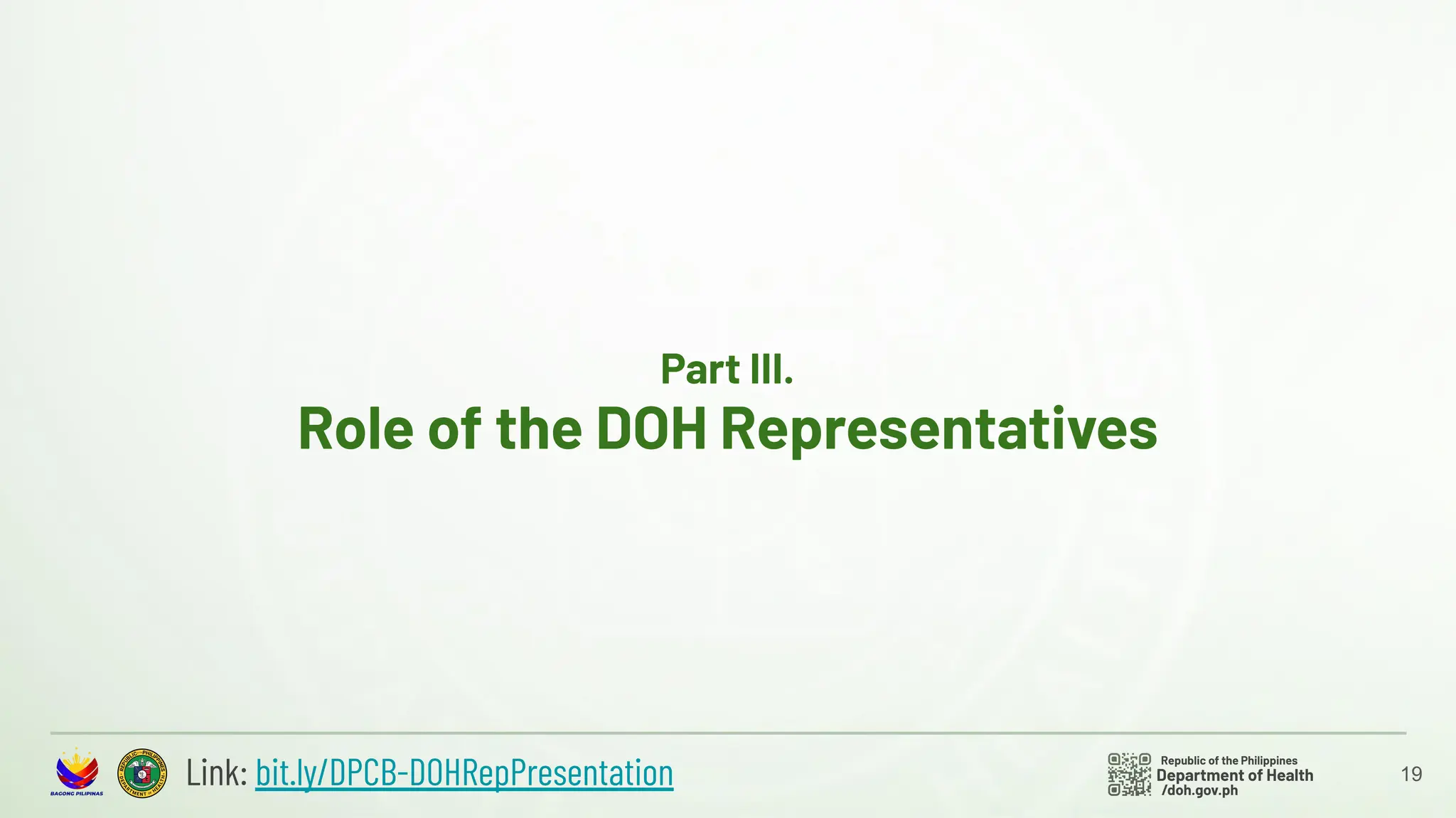 BUCAS and DOH's 8 Health Priorities for 2028 | PDF