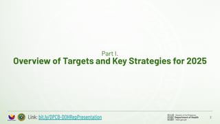 BUCAS and DOH's 8 Health Priorities for 2028 | PDF
