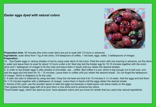 Romanian Easter Cuisine | PPT