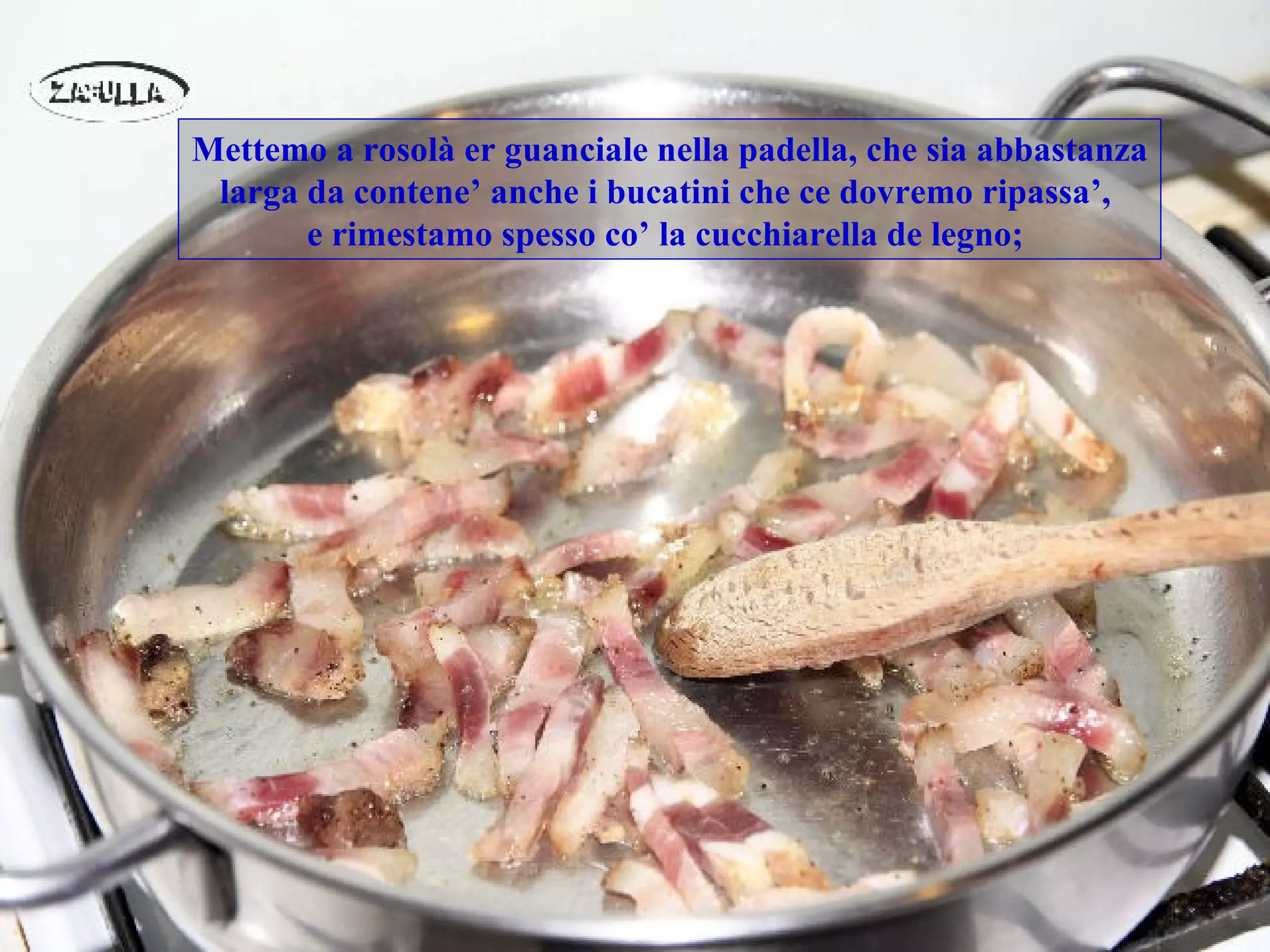 Bucatini all'amatriciana a | PPS