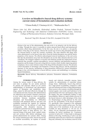 Buccal dds | PDF