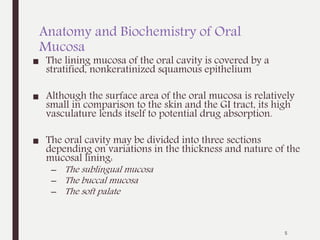 Buccal delivery systems | PPT
