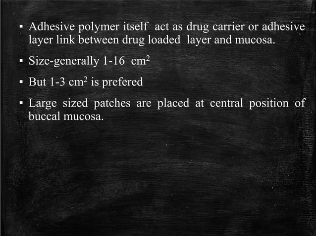 Buccal drug delivery regulatory guidelines | PPT