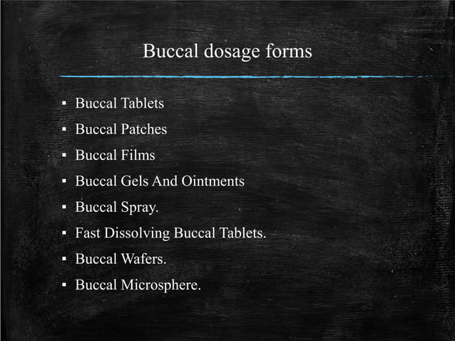 Buccal drug delivery regulatory guidelines | PPT