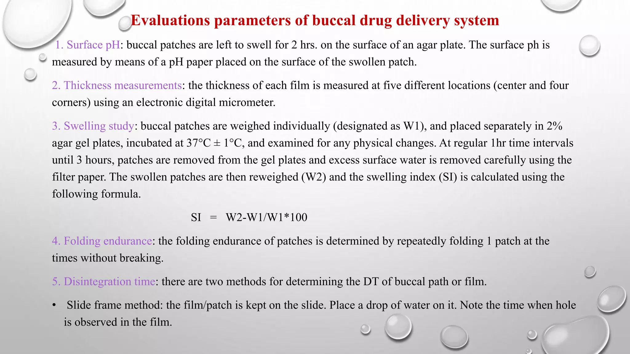Buccal drug delivery pptx | PPTX