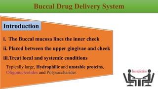 Buccal drug delivery system | PPT