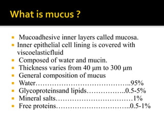 Buccal drug delivery system 1 new | PPT