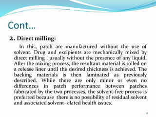 Buccal drug delivery system | PPTX
