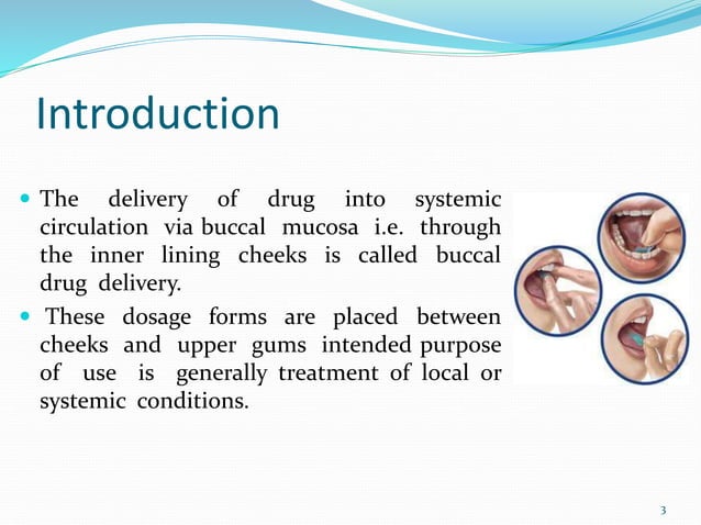 Buccal drug delivery system | PPT