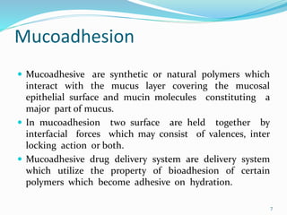 Buccal drug delivery system | PPT